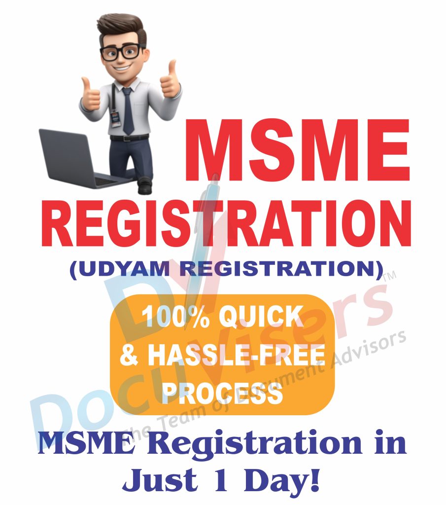 MSME (Udyam) Registration – DocuVisers